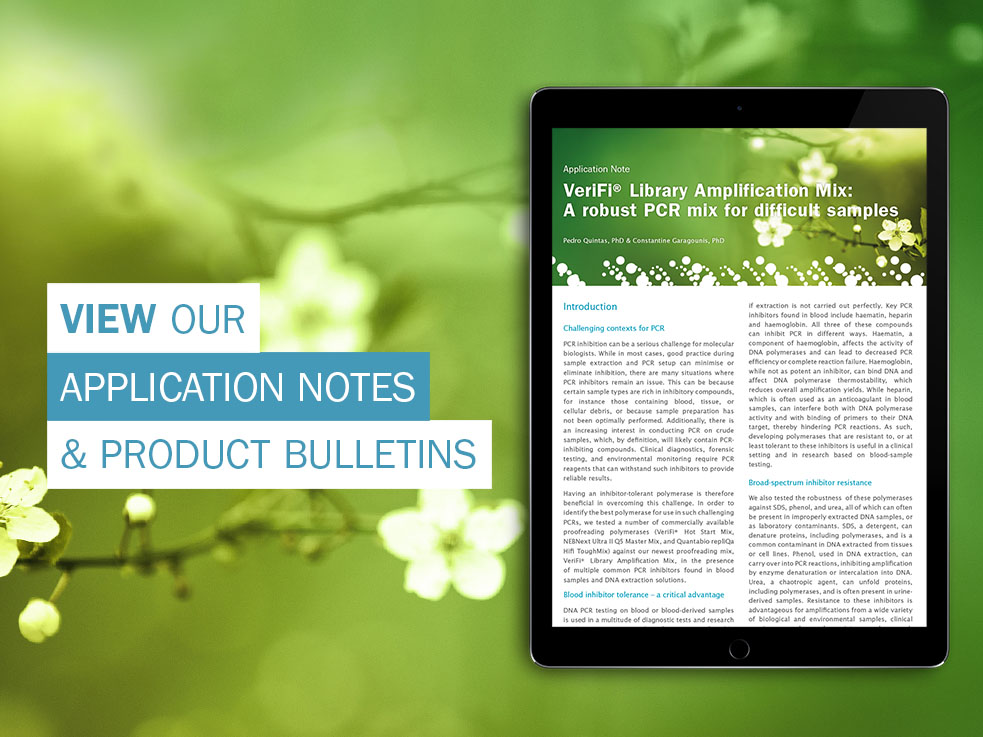 Application Notes - PCR Biosystems